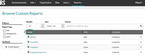 help how to run a custom report