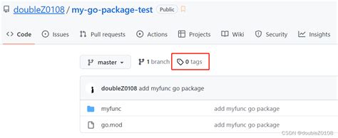 【golang】发布go package和import第三方包 golang 外部第三方项目 csdn博客