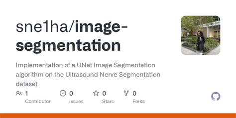 Image Segmentation Unet Ipynb At Main Sne Ha Image Segmentation GitHub