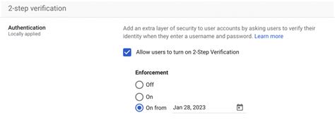 Enforce Step Verification On Google Workspace Studyraft
