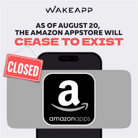 amazon announces the shutdown of its app store for android starting
