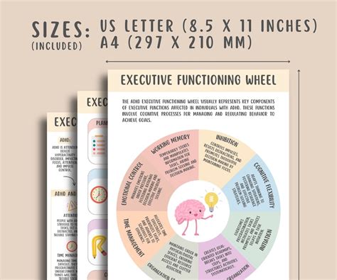 Adhd Executive Functioning Bundle 250 Items Self Regulation Executive Functioning Activities