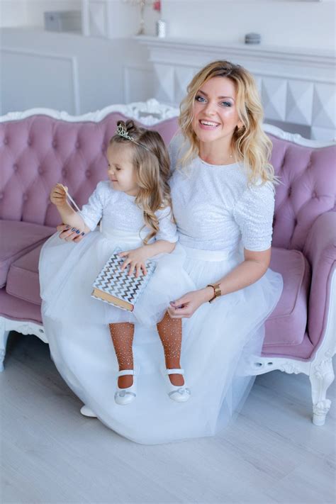 Mutter Tochter Passende Kleid Muttertag Outfit Mama Und Mich Etsy