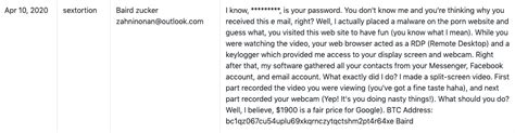 So You Received The Bitcoin Masturbation Vid Email Heres What To Do