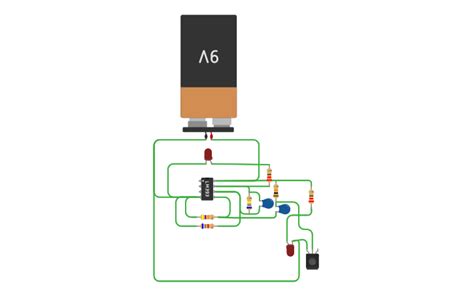 Circuit Design Heart Rate Sensor Tinkercad