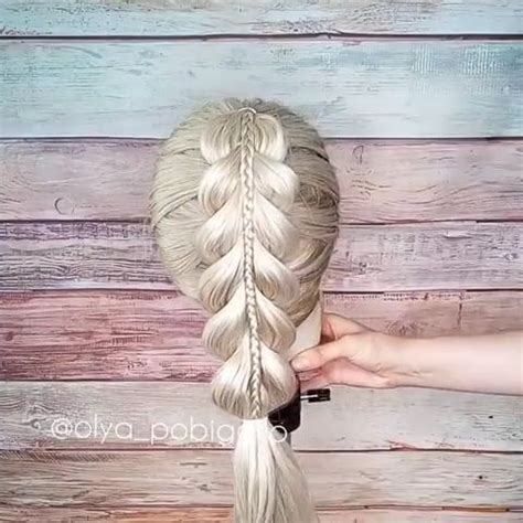 Bubble Braid Tutorial Braid Bubble Tutorial Easy Braids Hair Braid Videos Hair Upstyles