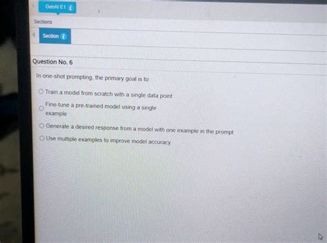 GenNE1 T Sections Section 7 Question No 6 In StudyX