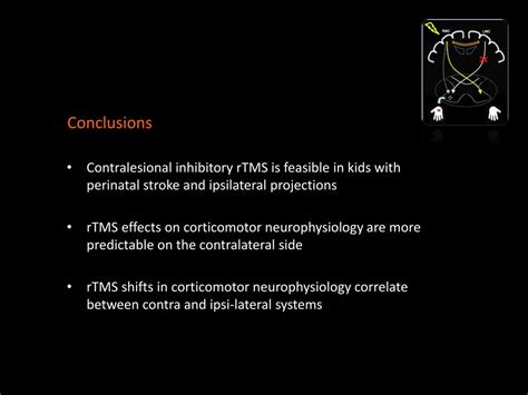 Ppt Effects Of Rtms On Ipsilateral Corticomotor Projections In