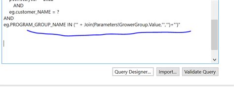 multivalue parameter paginated report snowflake sq microsoft