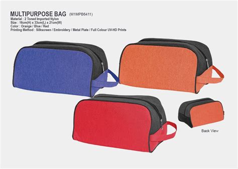 Multi Purpose Bag M1mpb6411 16cm H X 33cm L X 21cm W Tmall