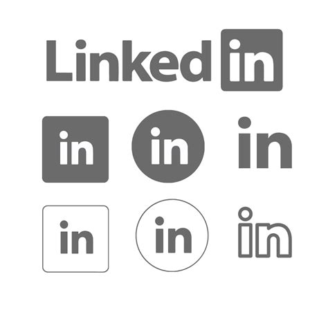 Free Grey Linkedin Vector Template To Edit Online
