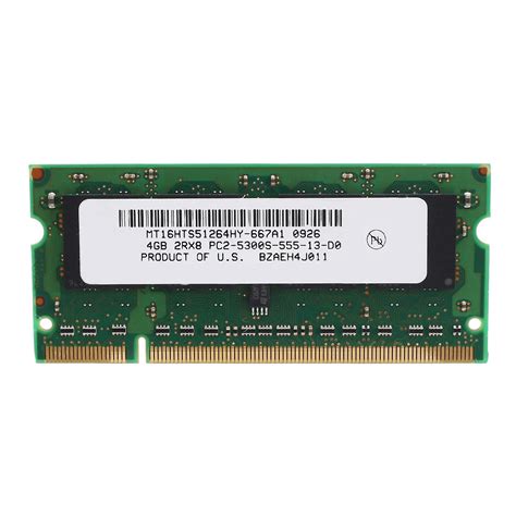 4gb Ddr2 Laptop Ram 667mhz Pc2 5300 Sodimm 2rx8 200 Pins For Intel Amd