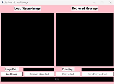 Github Marykennethcryptography Stegnography This Is A Simple Gui