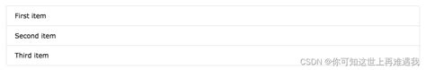 web前端网页设计 bootstrap4 列表组 list group item active 其他颜色 csdn博客