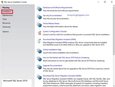 Install SQL Server Developer Edition On Windows Server ComputingForGeeks