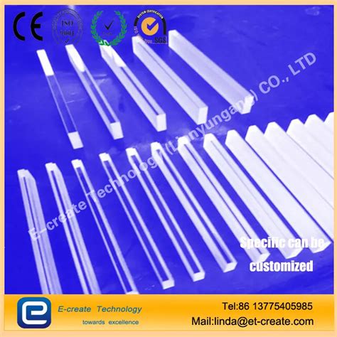Rectangular Quartz Bar Convex Shaped Quartz Pressure The Pressure Of The Quartz E Create