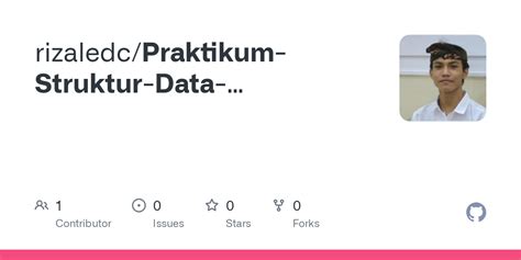 Github Rizaledcpraktikum Struktur Data Assigment Modul 10