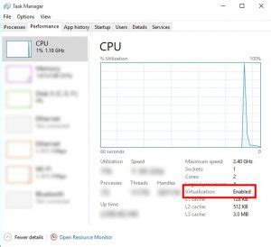 How To Check If Virtualization Is Enabled In Windows 10