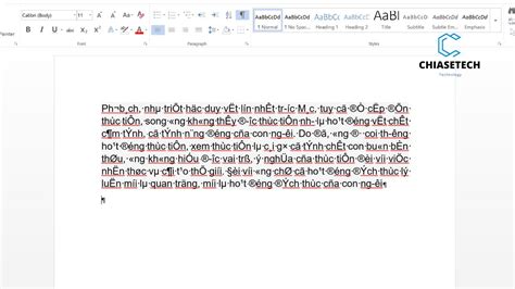 Hướng Dẫn Sửa Lỗi Font Chữ Trong Word Nhanh Chóng Chia Sẻ Tech