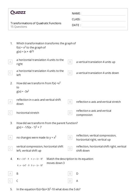 50 Derivatives Of Logarithmic Functions Worksheets For 9th Class On