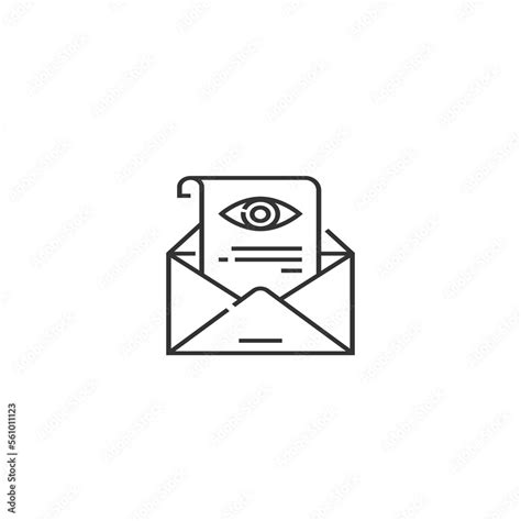 Check Mail Icon Illustration Sign Solid Art Icon Isolated On White Background Filled Symbol In