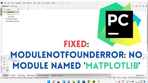 Modulenotfounderror Matplotlib Troubleshooting No Module Named Error