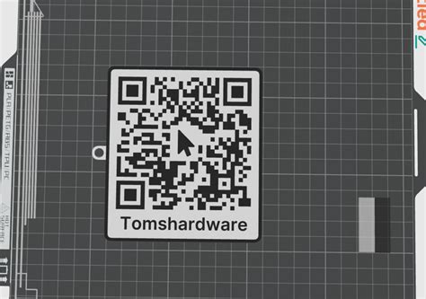 how to 3d print qr codes tom s hardware