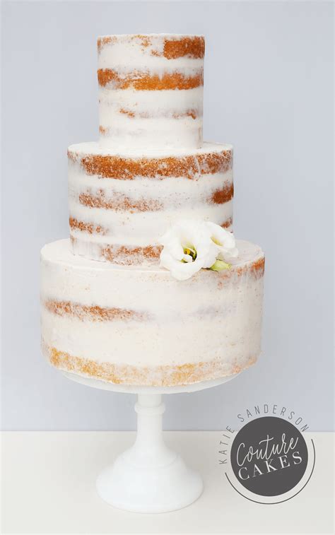 Naked Wedding Cakes Semi Naked Wedding Cakes Naked Cakes East Anglia