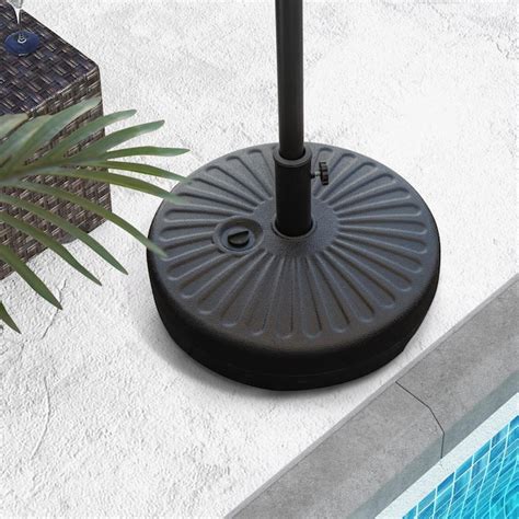 Baboom Patio Umbrella Bases Black Patio Umbrella Base Bom Np10624 Co At