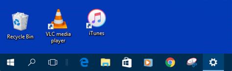 Change Windows 10 Taskbar Icon Button Size