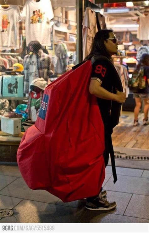 Big Bag Crazy People Funny Pictures Just For Laughs