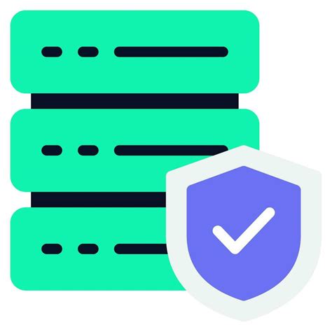 Secure Server Icon Illustration 26758479 Vector Art At Vecteezy
