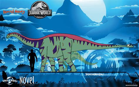 Shunosaurus Gen 2 Jw Horrid Henry Style By Francoraptor2018 On Deviantart