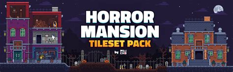 Horror Mansion Tileset Pack By Mucho Pixels
