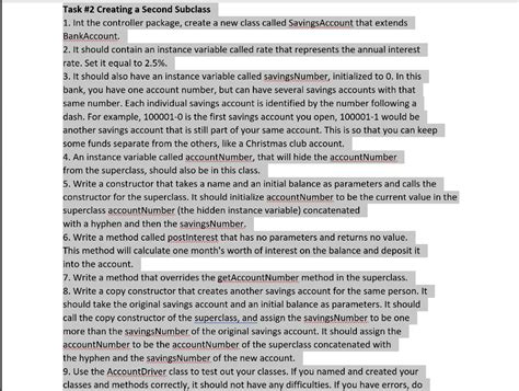 solved task 1 extending the bankaccount class 1 find the