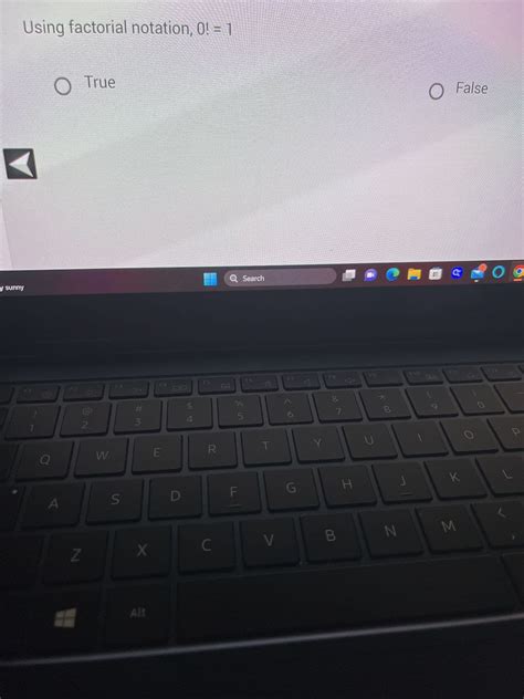 Answered Using Factorial Notation 0 1 O True Bartleby