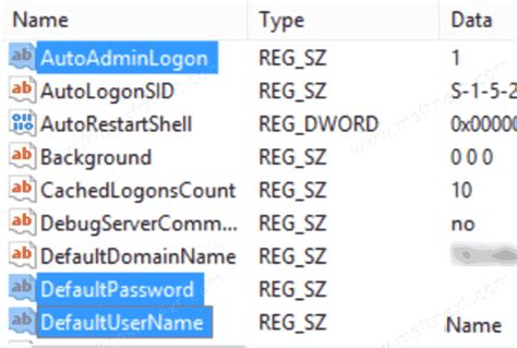 How To Disable Automatic Login Of The Last User In Windows 10