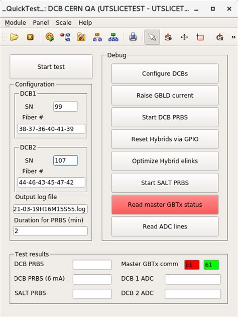 CERN QA UMD UT Hardware Documentation