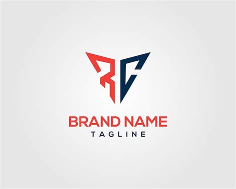 Premium Vector Abstract Letter Rc Design Template Vector Icon