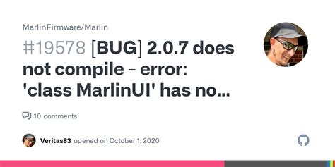 Bug 207 Does Not Compile Error Class Marlinui Has No Member