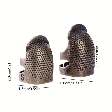 Household Sewing Tools Accessories Retro Thimble Needles Finger