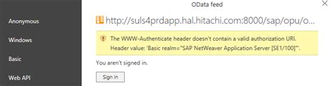 Unable To Connect To Sap Odata Feed In Power Bi Microsoft Fabric Community