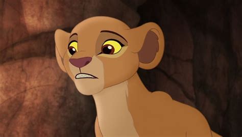 Angry Lion King Stares Ahead