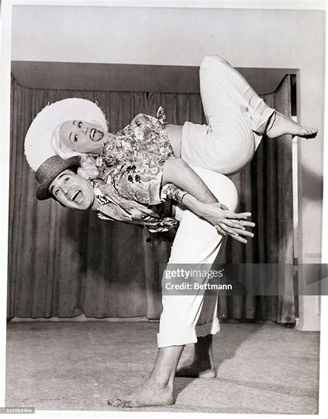Bandleader Ray Anthony And His Wife Actress Mamie Van Doren Dance