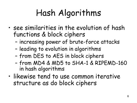 Cryptography And Network Security Various Hash Algorithms Ppt Download