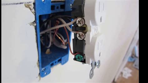 How Install An Electric Outlet In An Existing Wall YouTube