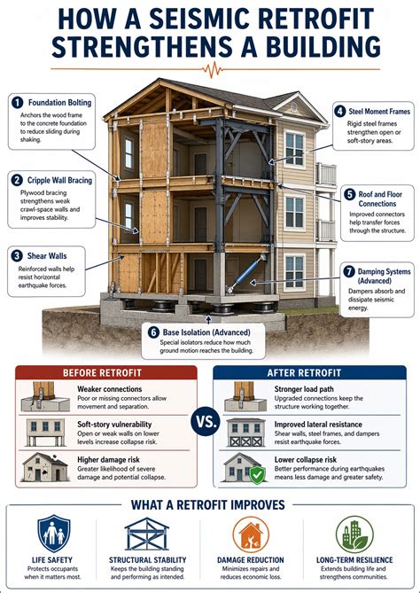 What Is A Seismic Retrofit How Experts Repair And Reinforce Buildings