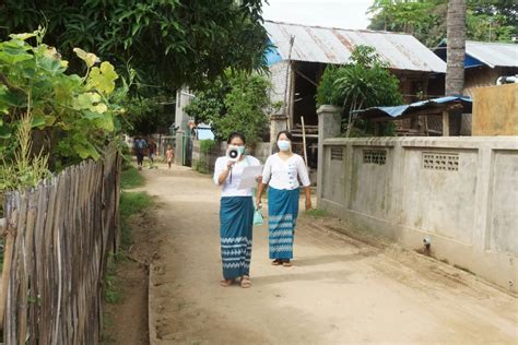 ဒက္ခိဏသီရိမြို့နယ်အတွင်း ကိုဗစ် ၁၉ မျိုးကွဲသစ် အိုမီခရွန် ကြိုတင်ကာကွယ်ရေး အသိပညာပေး နှိုးဆော်ခ