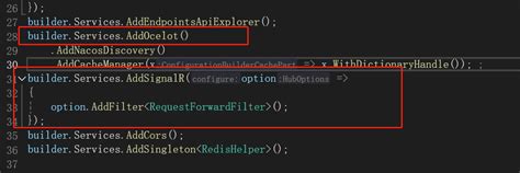 Ocelot Using Signalr Web Request 404 Stack Overflow