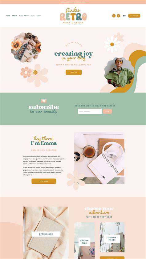 Retro Website Examples